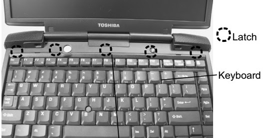 Electronic Inspirations: How to replace the keyboard - Toshiba Tecra ...