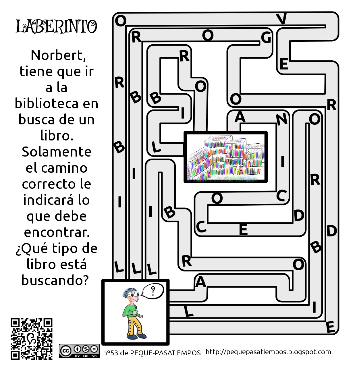 Peque-pasatiempos: Laberinto - PEQUE-PASATIEMPOS nº53