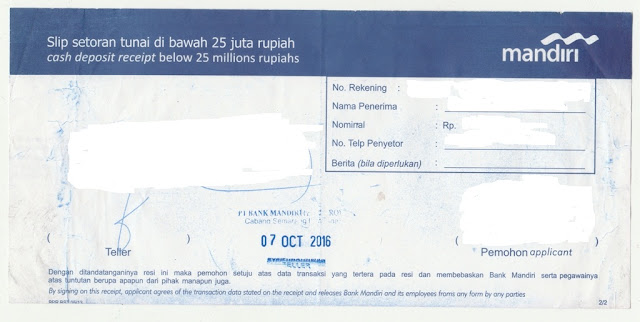 Pengalaman Transfer Tanpa Rekening di Mandiri | Miss Aquanette