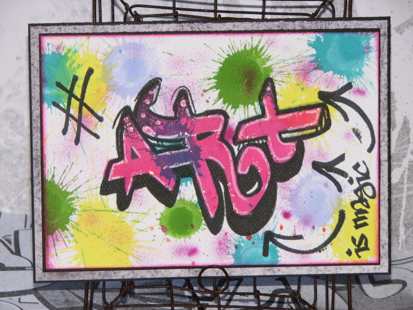 Ink Stains: Graffiti Club Scrap Blog Hop & Give-A-Way!