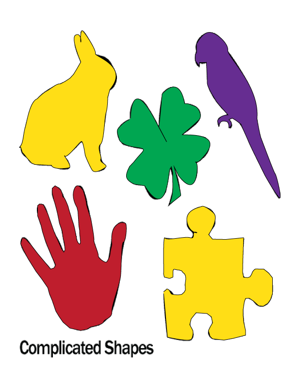 ropgraphicdesignwork: simple and complex shapes