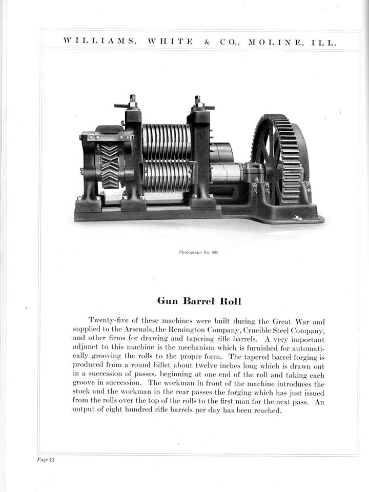 Industrial History: Williams White & Company