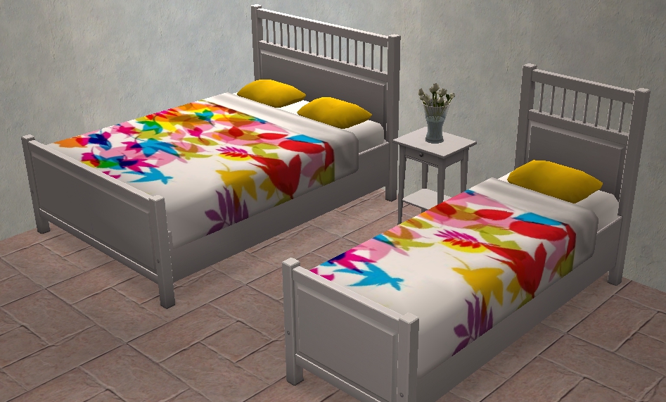 TheNinthWaveSims: The Sims 2 - Vibrance Bedding - 8 Colors