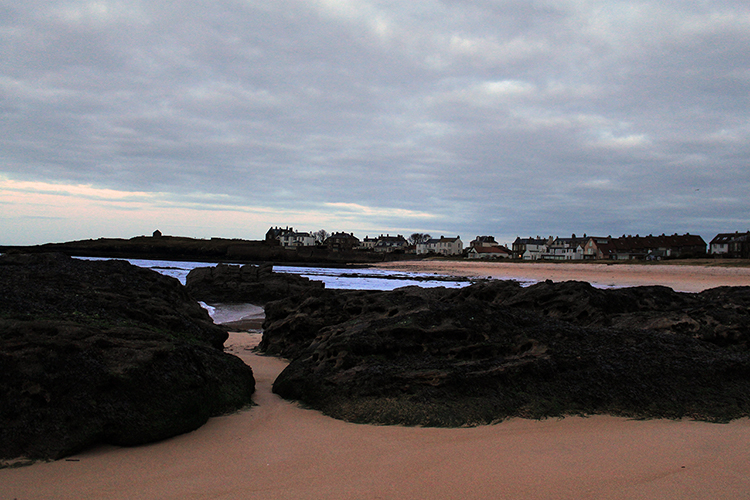 Cold southeasterly wind ....