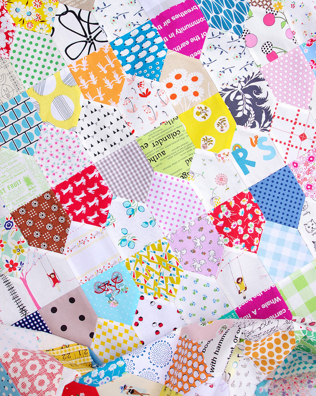 One Patch Quilt - Row Houses | Red Pepper Quilts | Bloglovin’