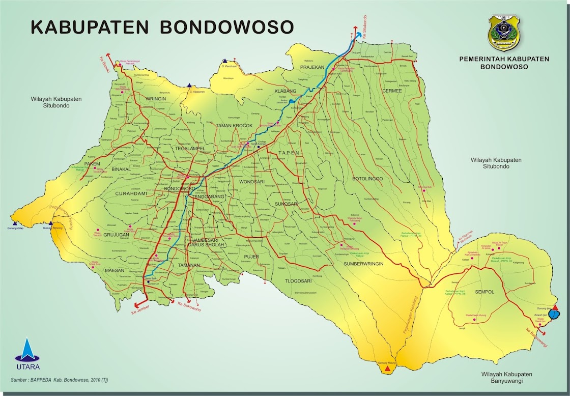 Peta Kabupaten Barito Kuala