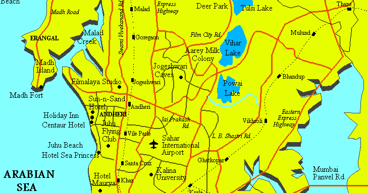 Bombay Political Map