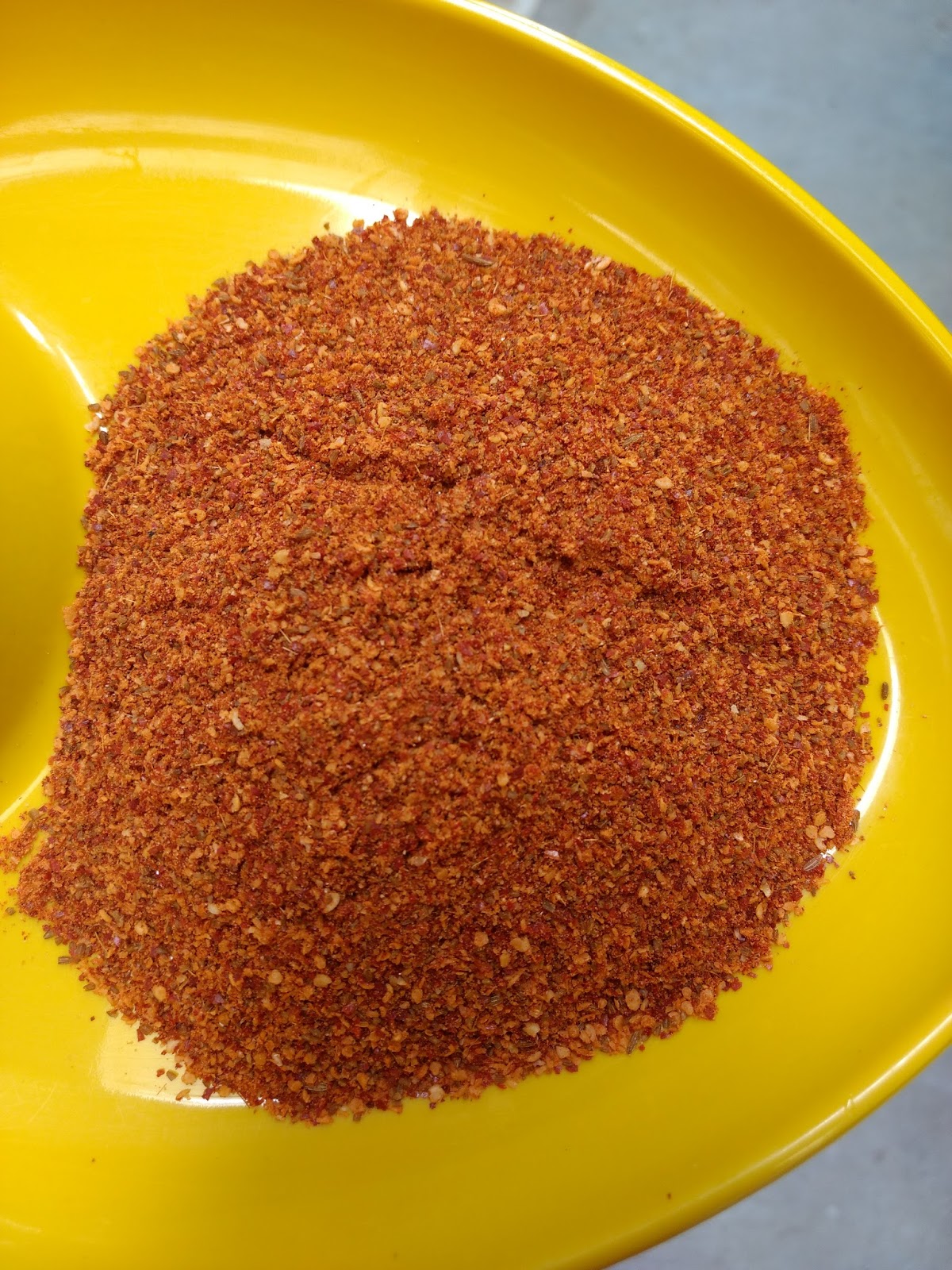 JEELAKARRA KARAM (Cumin seeds and Chilli powder)