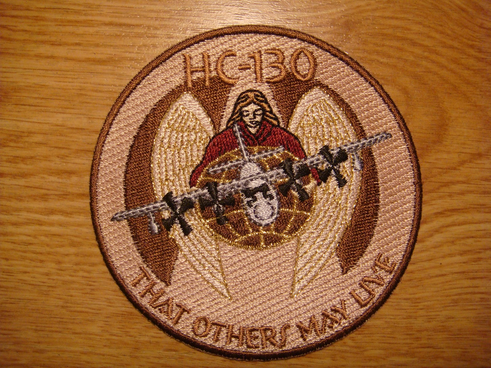 THE USAF RESCUE COLLECTION: USAF 129th RQS / HC-130 / DCU Patch