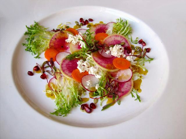 Diane Carnevale: Tri-root medallion salad