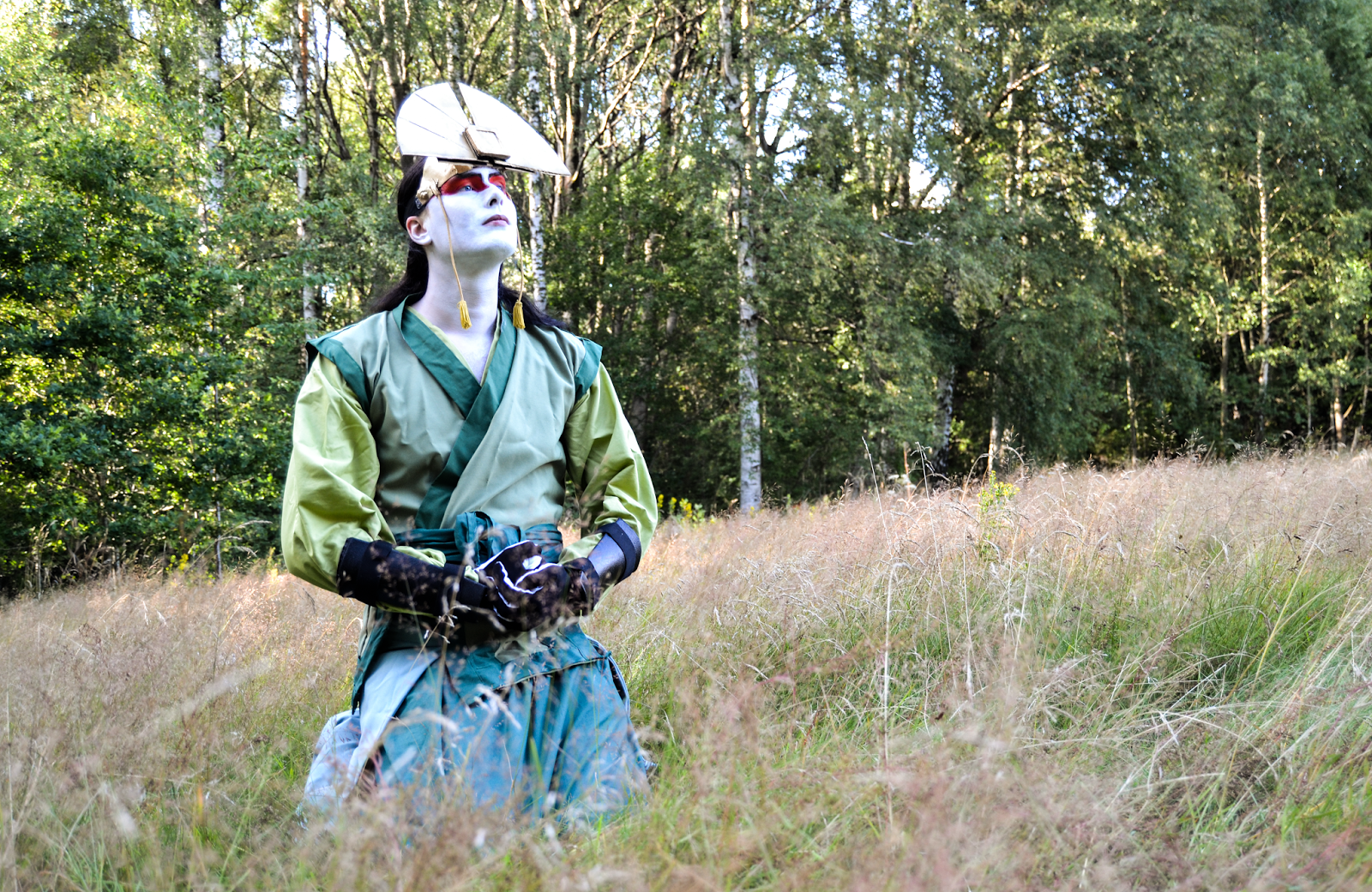 The Avatar of the Earth Kingdom - my Kyoshi cosplay - Stendhals Creativity