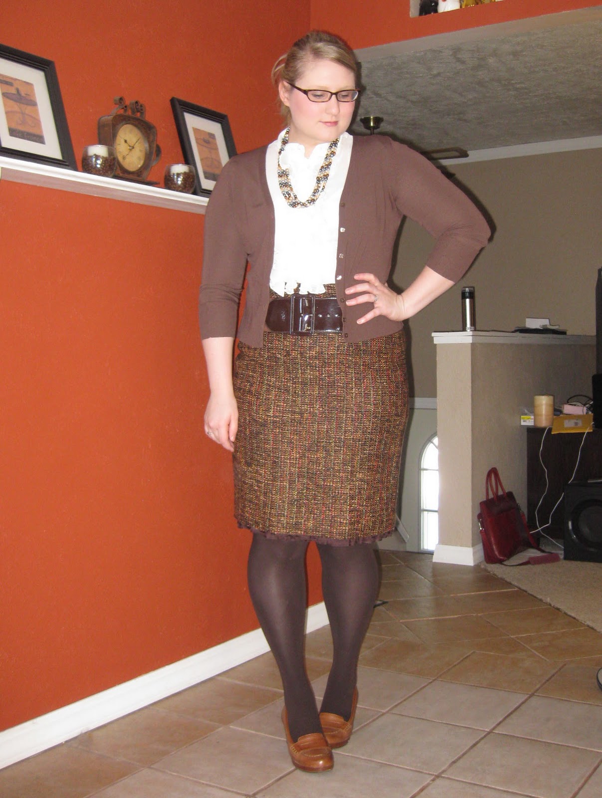 fashion tights skirt dress heels : Retro style-candid retro style skirt ...