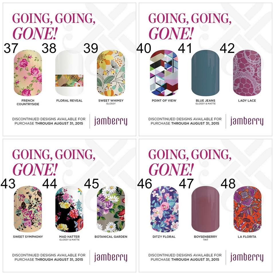 The Kerrie Show: *2015* Fall Jamberry's Retiring Wraps List: Going ...