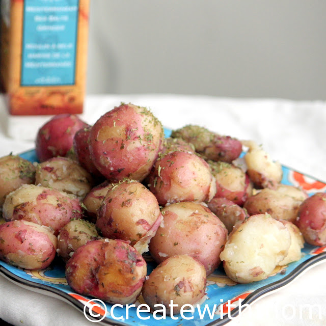 Create With Mom: Handpicked potatoes from the farm and potato side dish