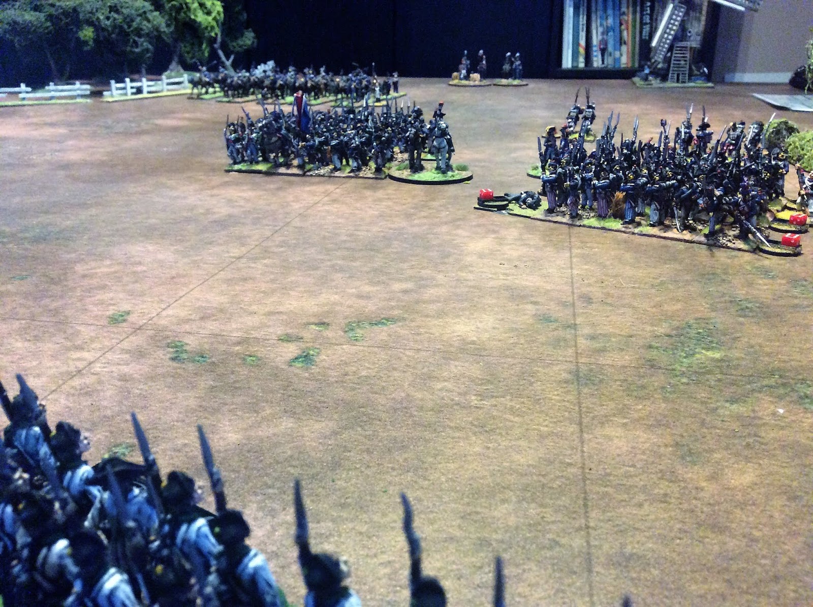The Northumbrian Wargamer.: Column vs line, Sharp practice 2