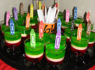 Utopia Party Decor: Jello