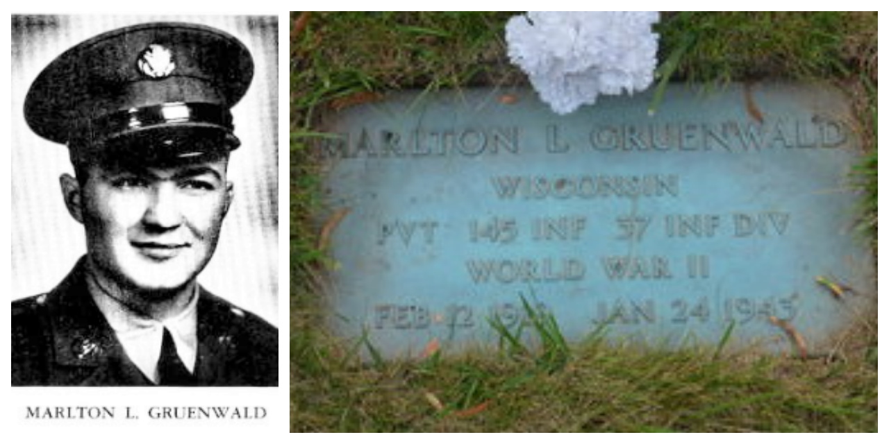WW2 Fallen 100: WW2 Fallen - Marlton Gruenwald, 37th Infantry Division ...