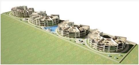 CIRCULAR BUILDING FACADE : HOUSE FACADES AND HOME INTERIORS