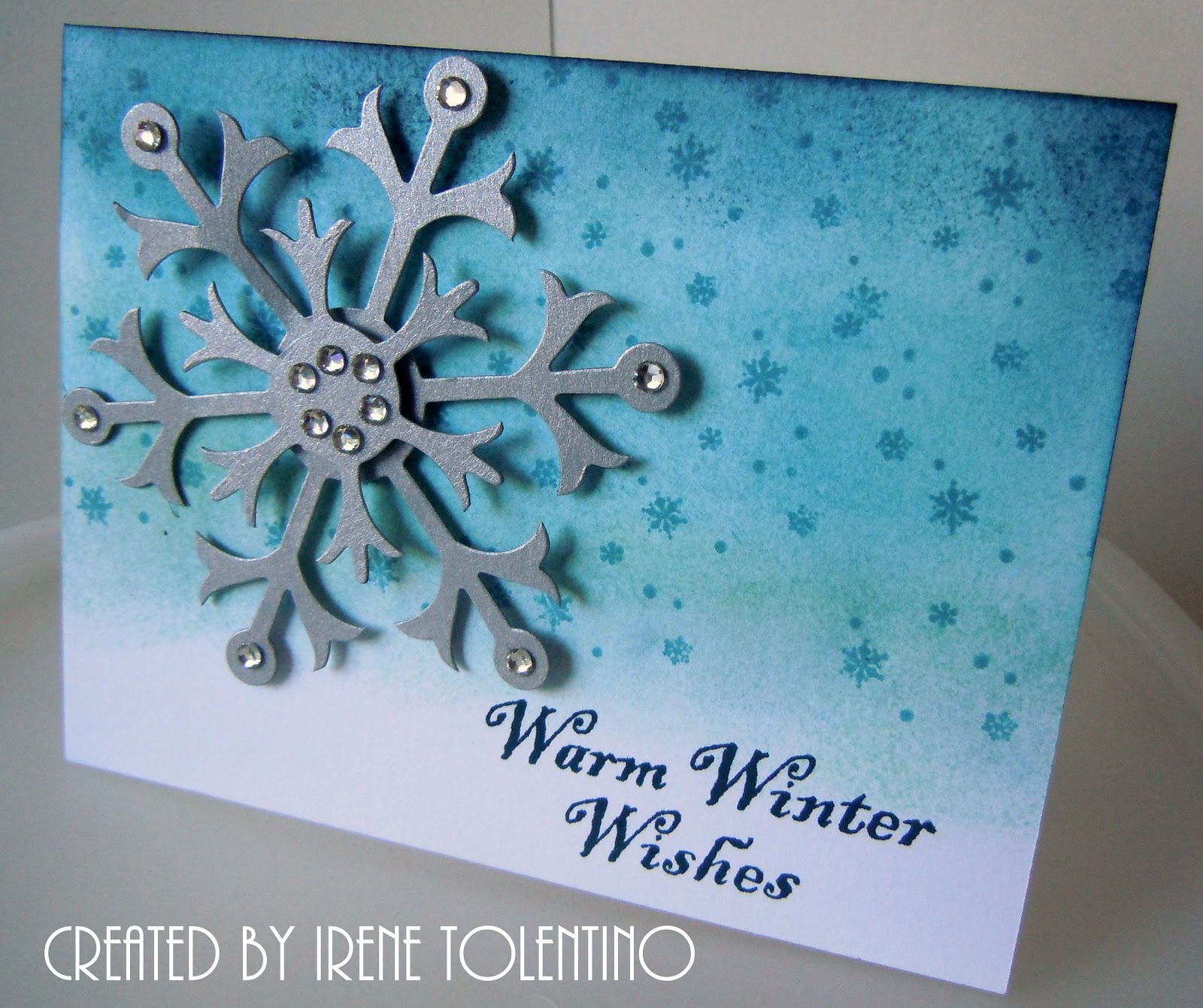 Relax. Make a Card: Snowflakes