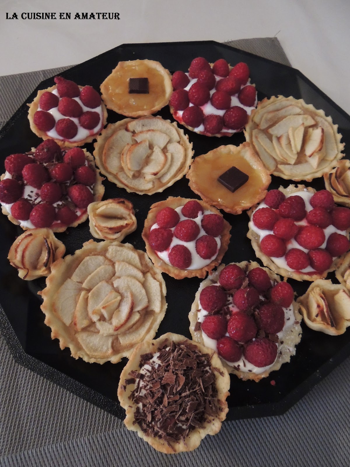 La cuisine en amateur de Maryline: Mini tartelette avec une pâte à ...