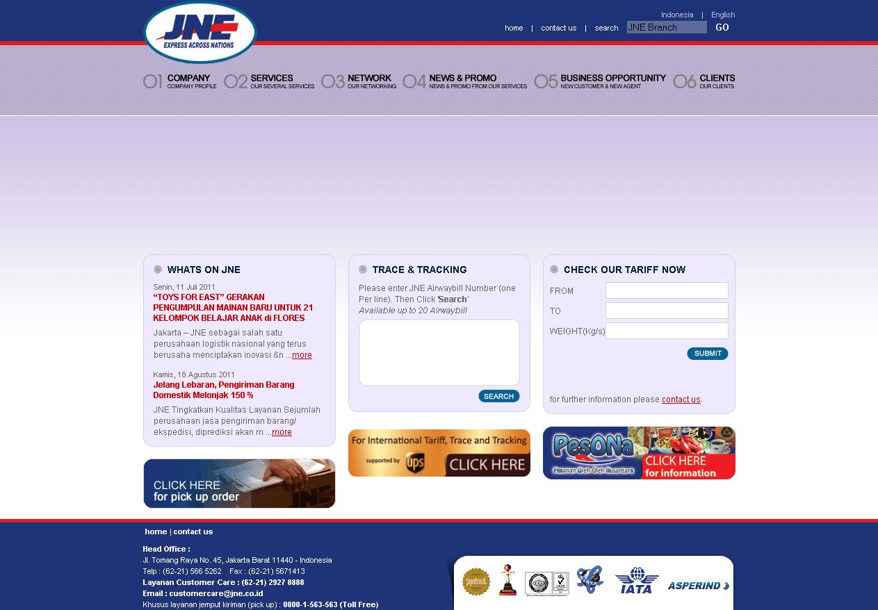 CARA MENGECEK STATUS KIRIMAN LEWAT WEB JNE - info lengkap kunjungi ...