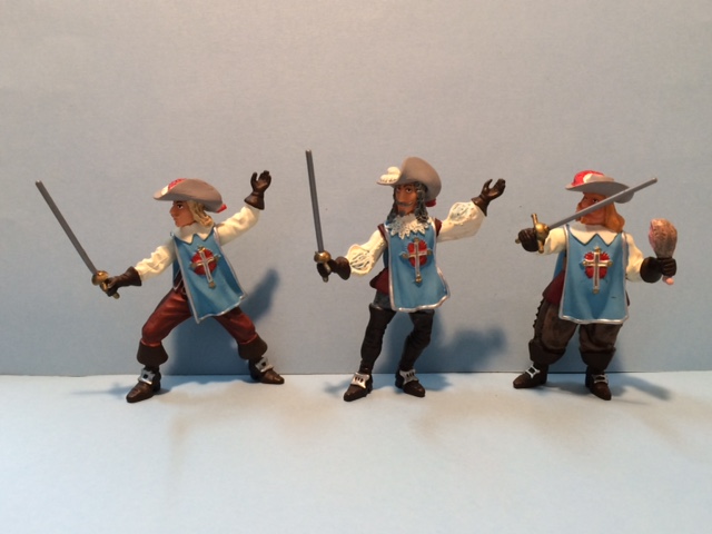 Soldados de Plástico: PLASTOY: LOS 3 MOSQUETEROS