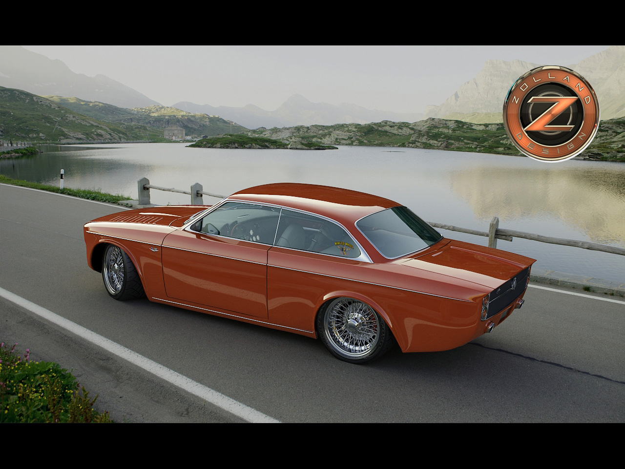 ERNIE'S PLACE: Volvo 142 personalizado pela Zolland Design