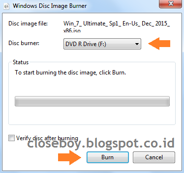 Cara Burning File Windows Disc Image - Closeboy Blog