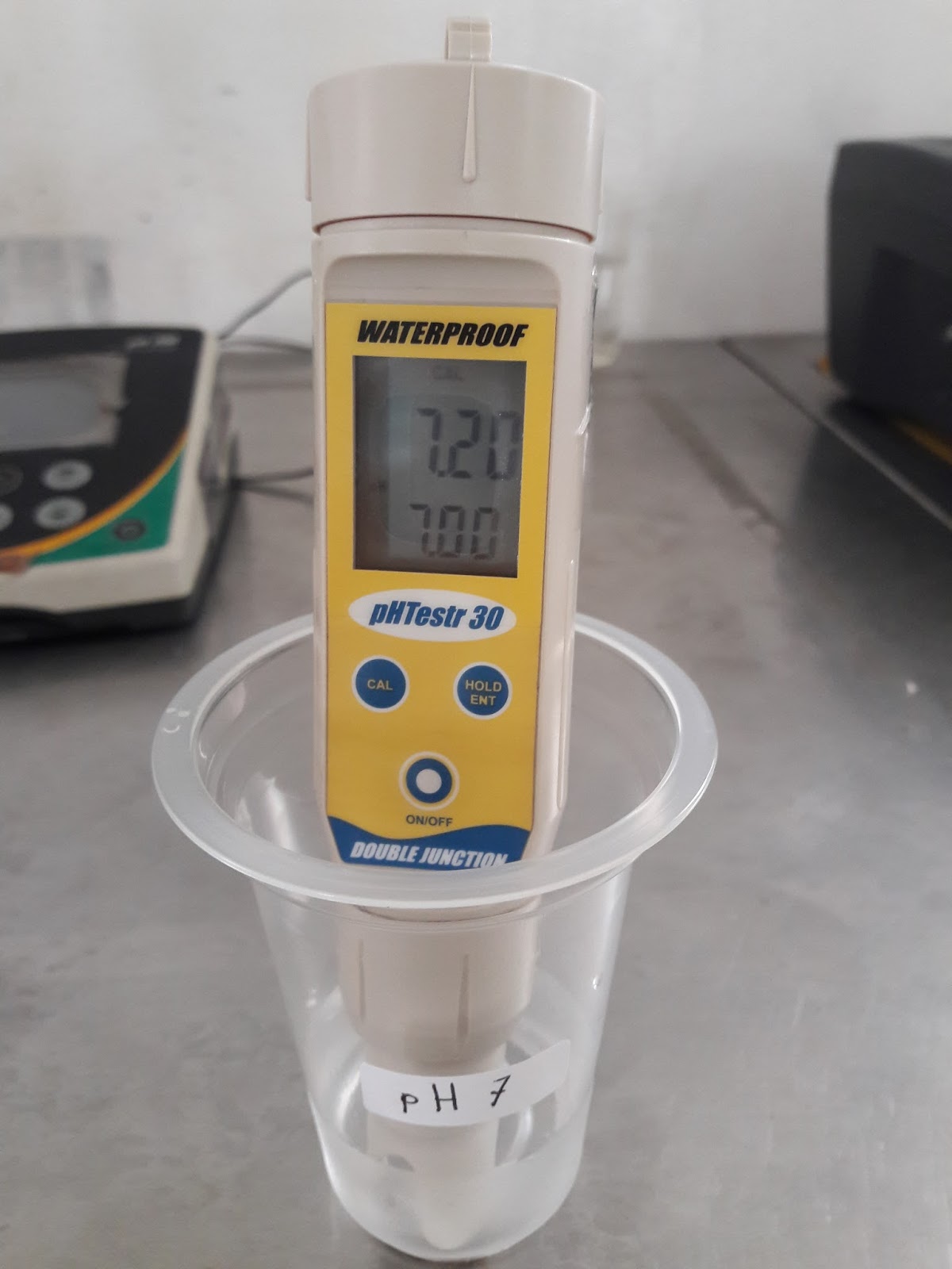 CARA KALIBRASI pH METER (EUTECH pHTestr 30 WATERPROOF) ~ Daun Maple