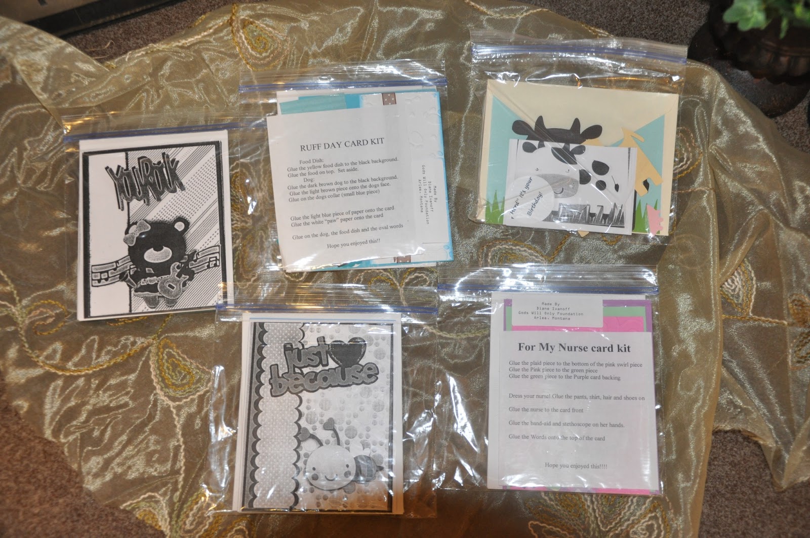 The Original Scrapbook USA: Care With Cards - Juvenile Justice System