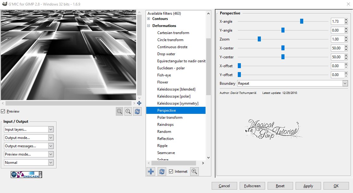 Magical Gimp-Tutorial: Gimp Tutorial "Mystikal Mirror"