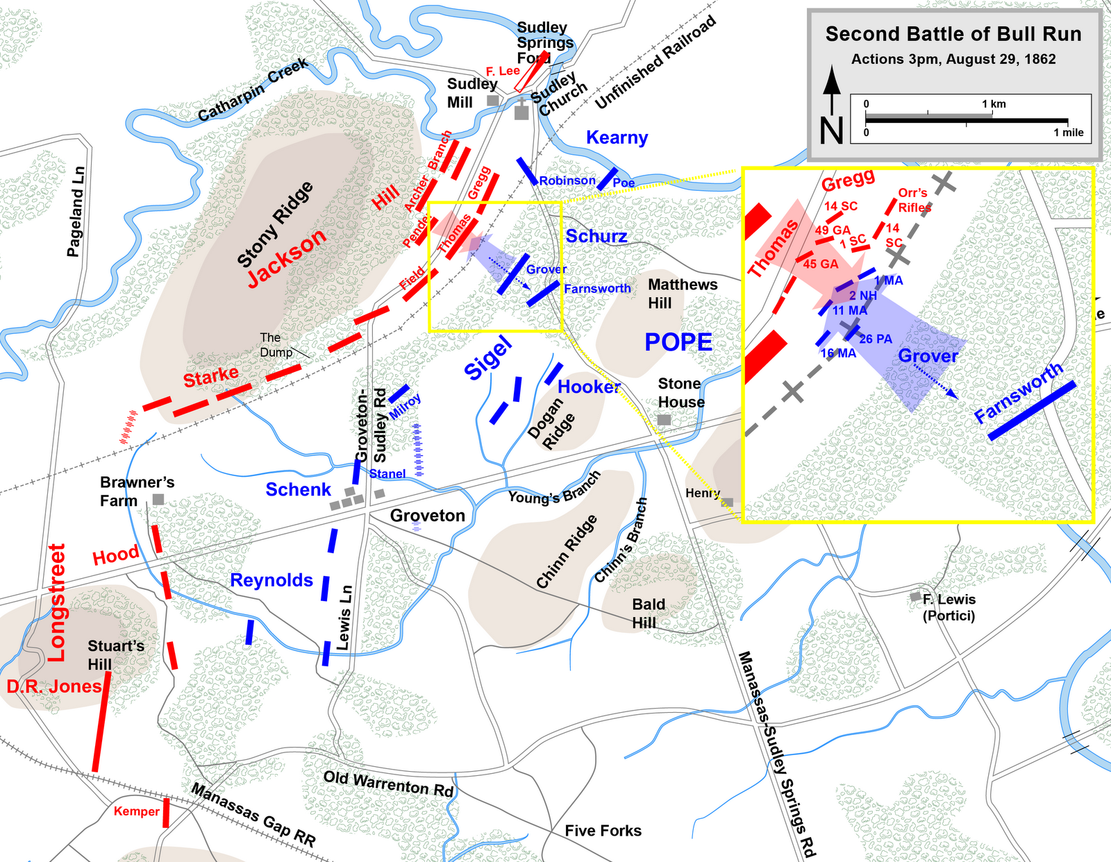 Civil War Letters of John W. Derr: Second Bull Run - A 150th ...