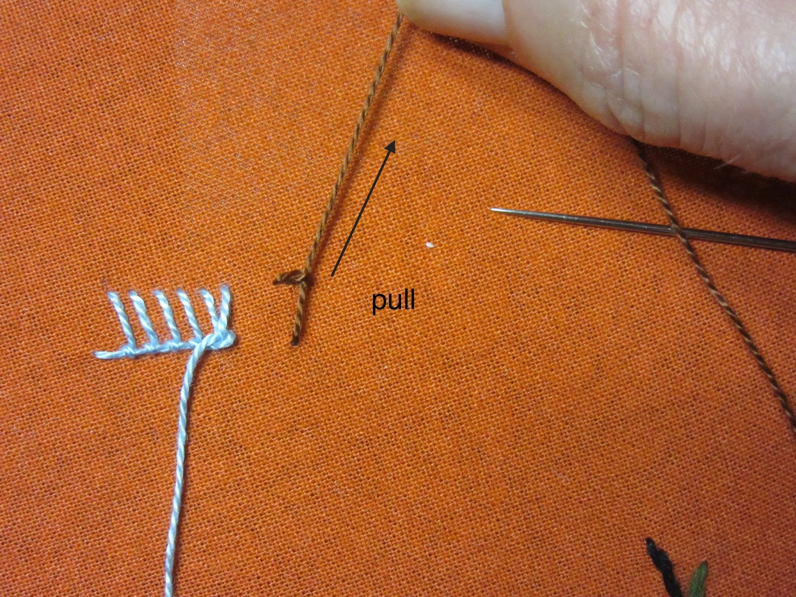 Queenie's Needlework: Sunday Stitch School - Lesson 55: Tailor's ...