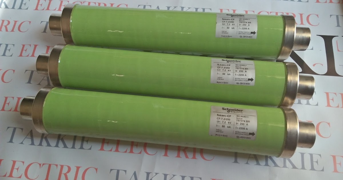 TAKKIE ELECTRIC: jual fuse fusarc CF-7,2/250 250A schneider