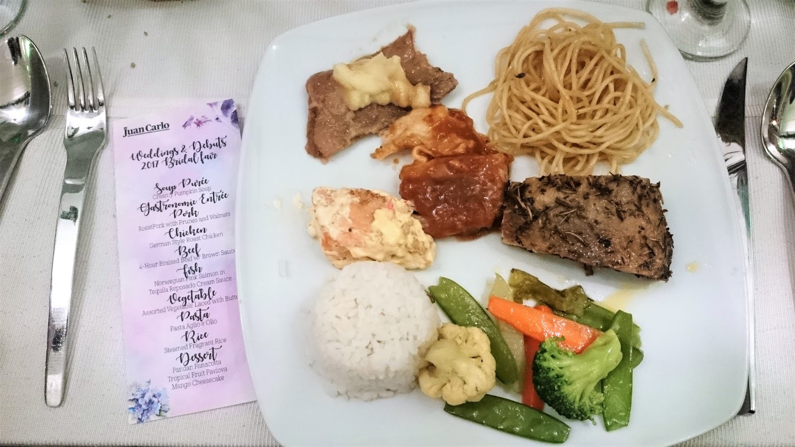 Juan Carlo the Caterer Food Tasting Experience - The Blahger