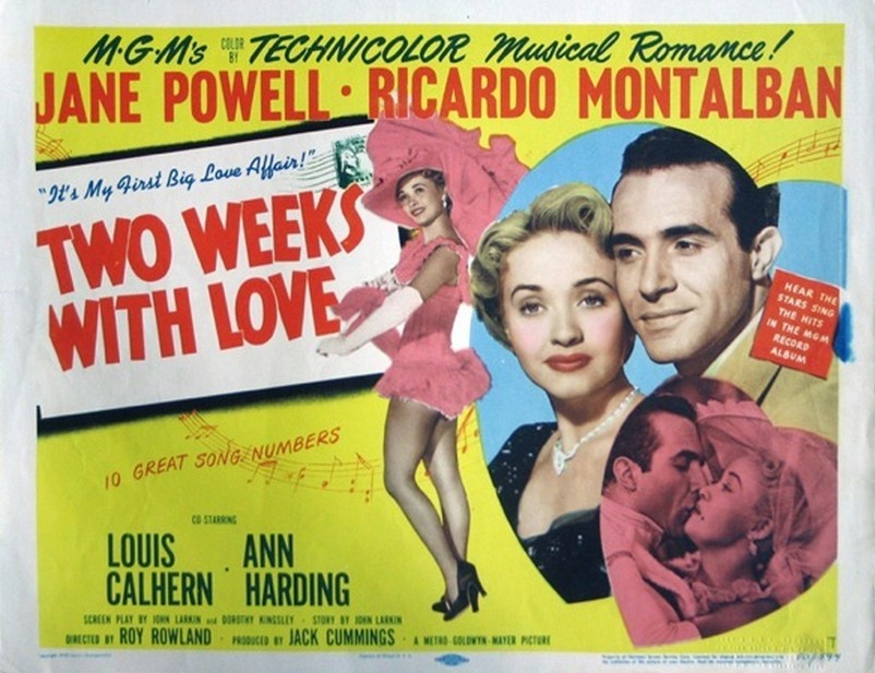 Jane Powell and Ricardo Montalban spend... Two Weeks with Love (1950)