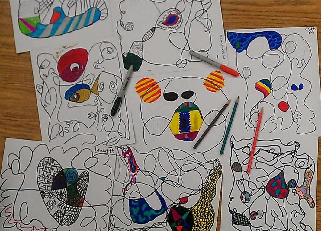 The David Lubin Art Studio: Take a Line for a Walk