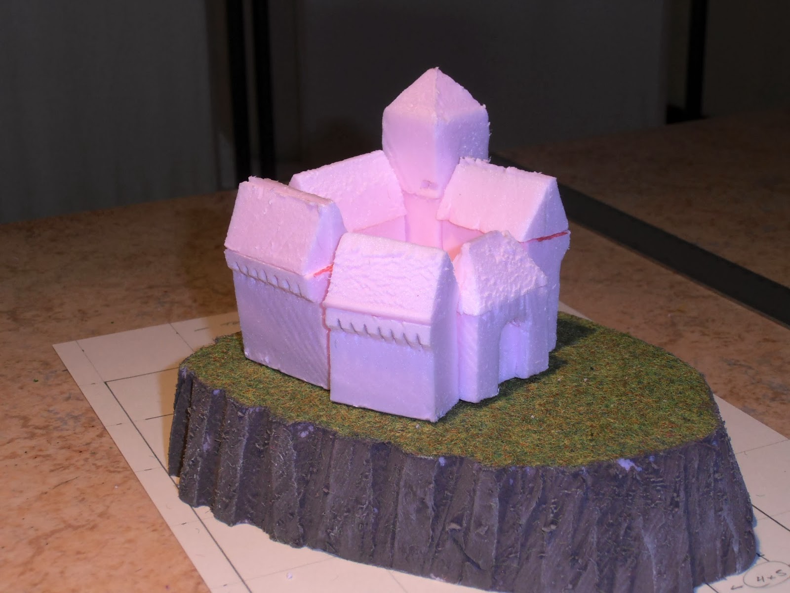 Storm within the Empire: Castle Building – exterior surface