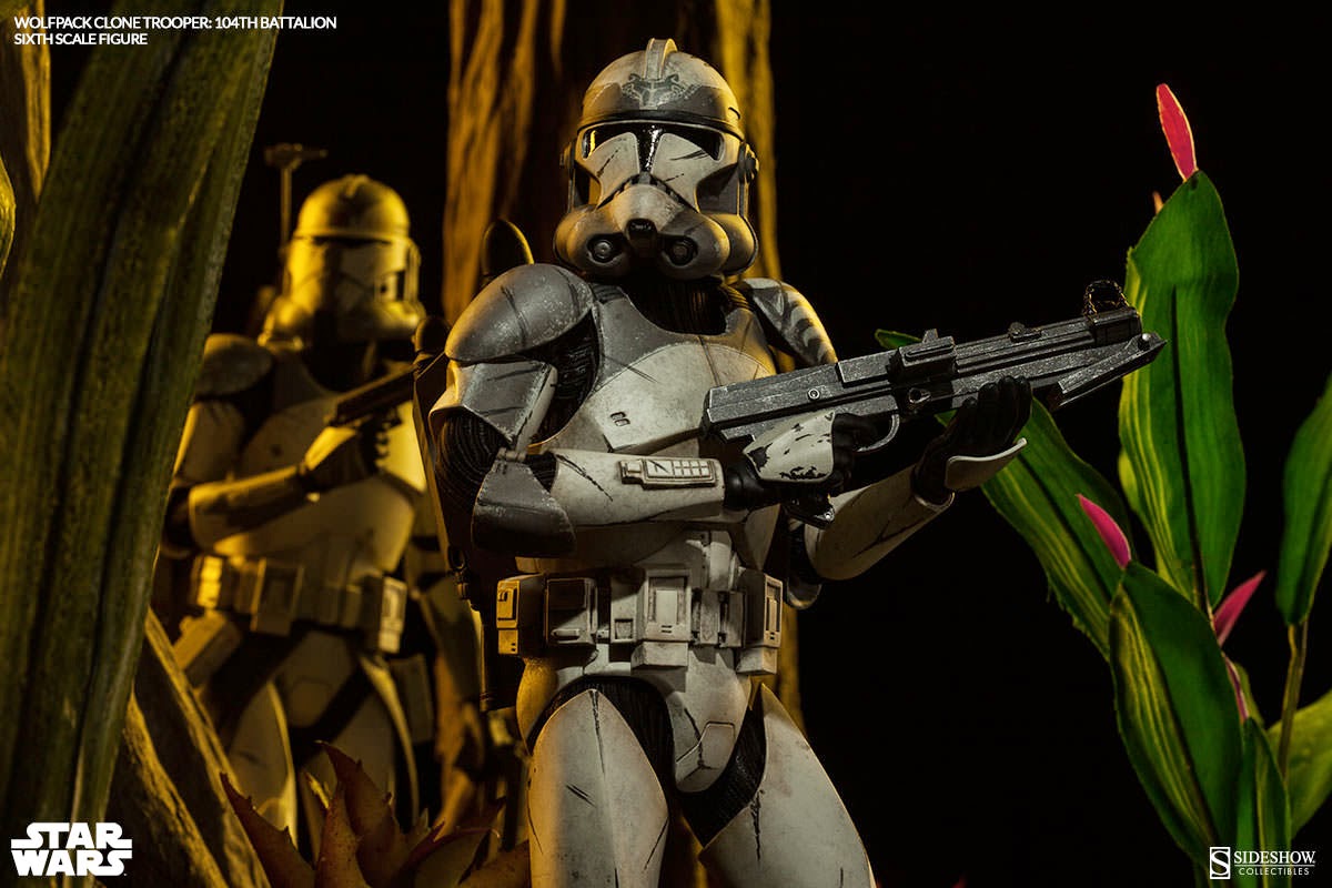toyhaven: Incoming: Sideshow Collectibles Star Wars 104th Battalion ...