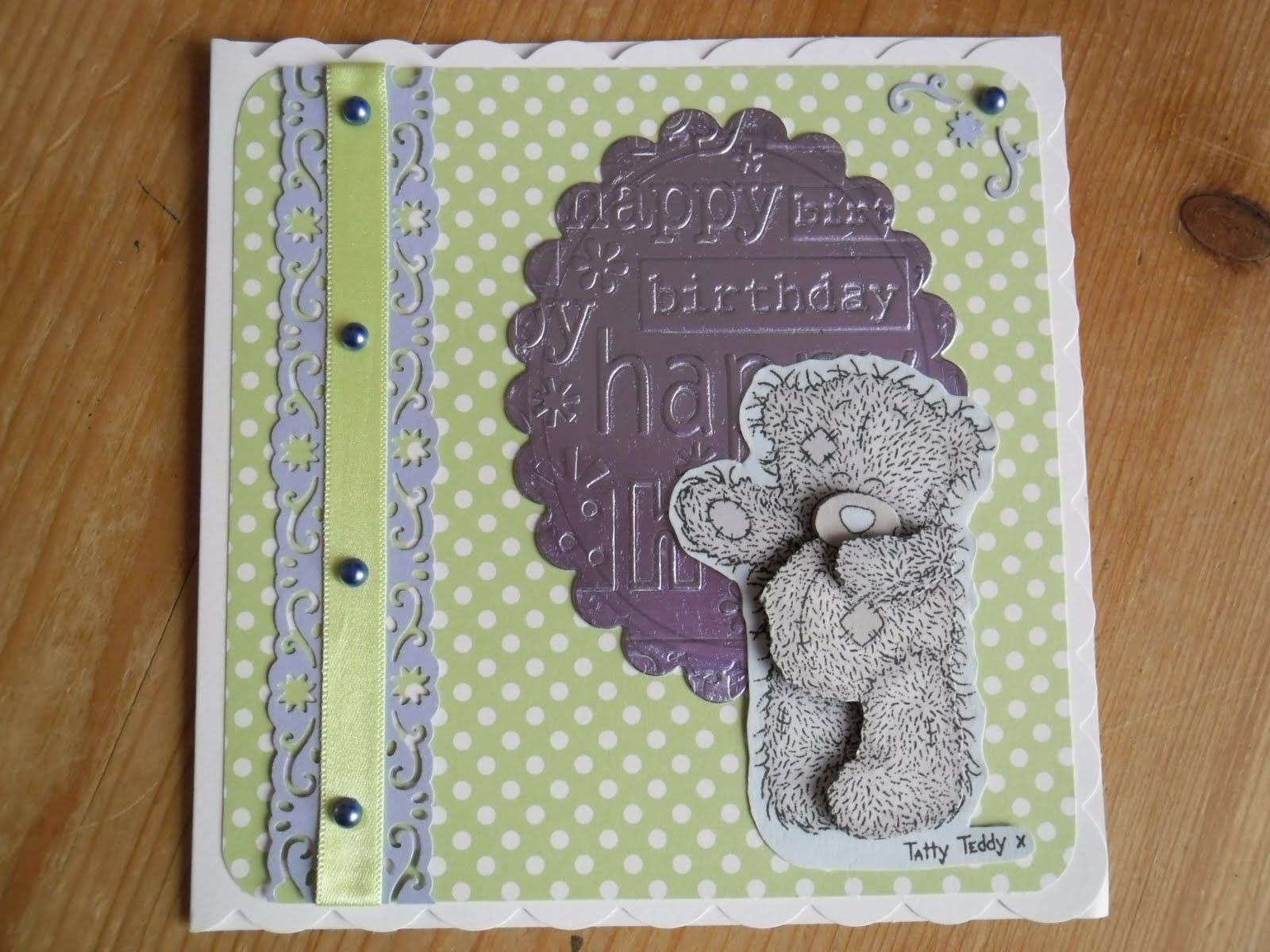 Cuddles Cards: And some more Tatty Teds!