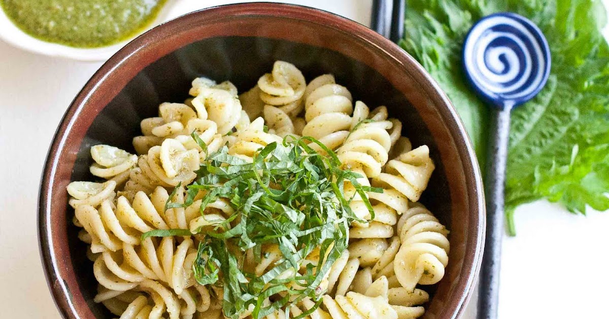 FOODjimoto: Umeboshi and Shiso Pesto