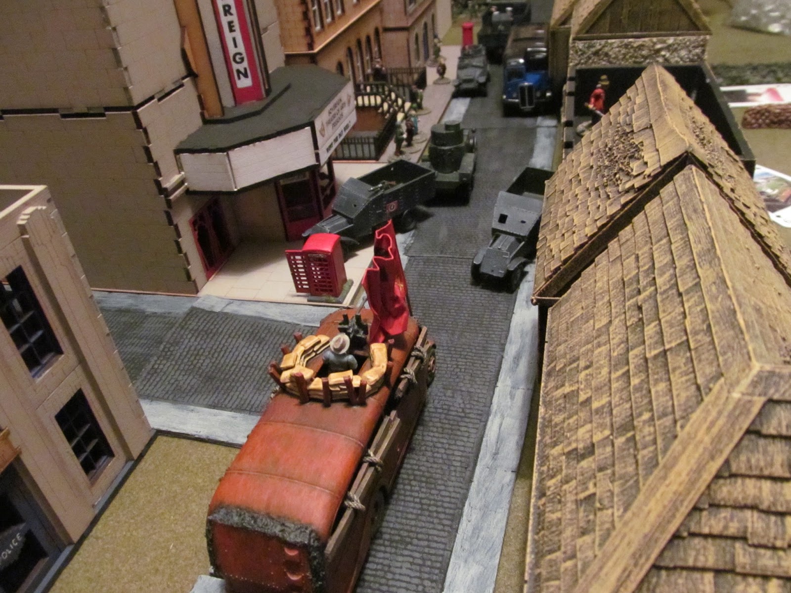 Blenheim to Berlin: 28MM VBCW: THE ACTION AT ALNWICK