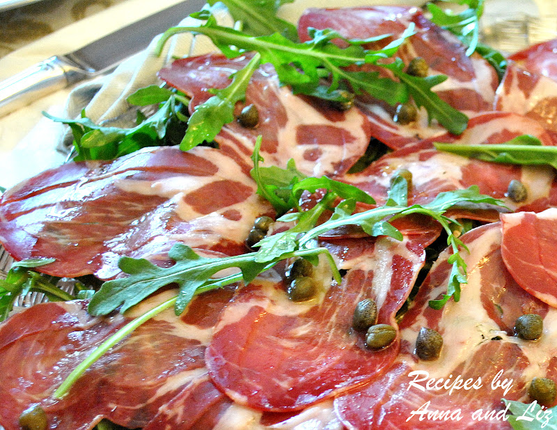 Italian Capocollo with Arugula, Lemon and Capers - 2 Sisters Recipes by ...