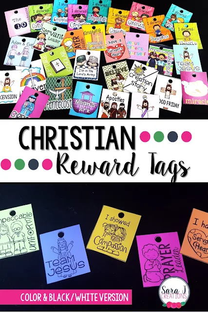Christian Reward Tags | Sara J Creations