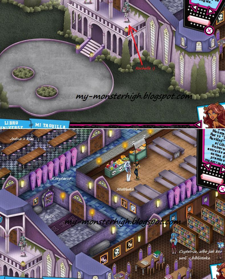 My Monster High: Mapa i plan świata monster high!