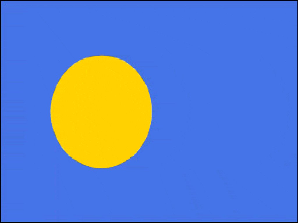 Palau Flag Pictures