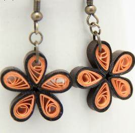 Paper Quilled Earrings Tutorials / The Beading Gem