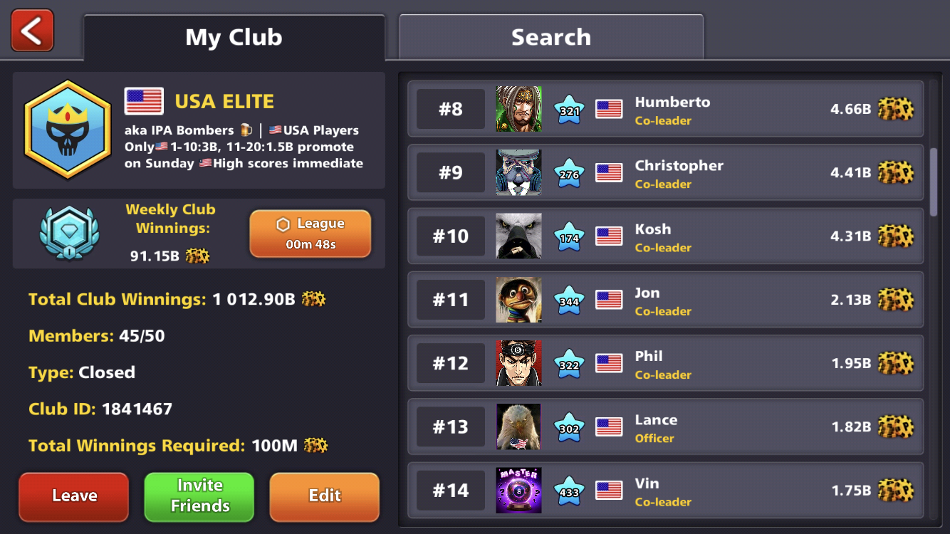 1 13 19 Final Leaderboard 1-13-19-final-leaderboard