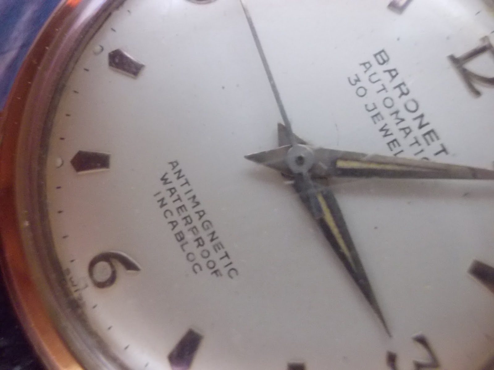 vintage watches: Baronet automatic RM350