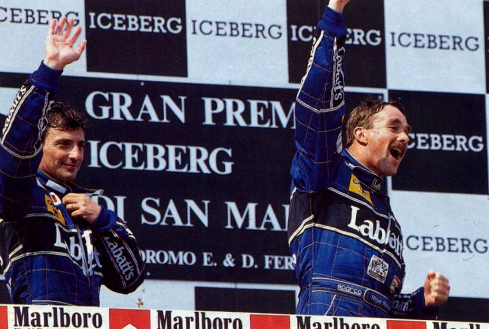 Campeones del mundo Nigel Mansell
